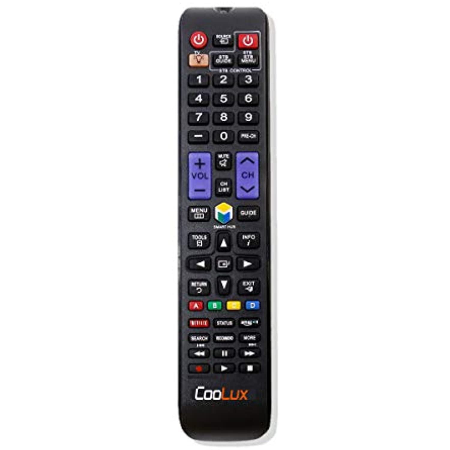 Coolux Universal Remote Control for All Samsung LCD LED HDTV 3D Smart ...