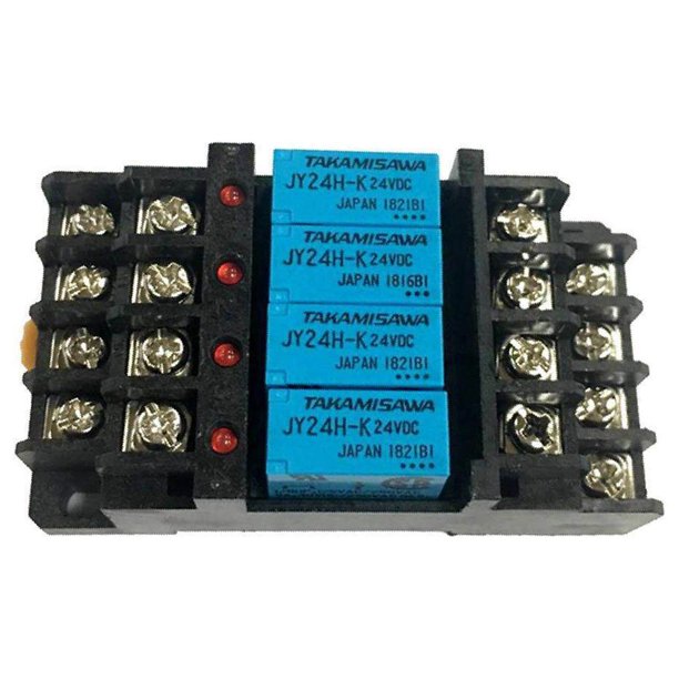 G6B-4BND Coil Relay Terminal Block Socket Base with 4 Pole JY24H-K Relay Set - Walmart.ca