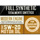 Valvoline Modern Engine 5W-20 Full Synthetic Motor Oil 1 Quart ...