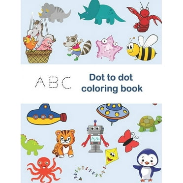 ABC coloring book: Letters and Word Tracing Notebook for Kindergarten ...