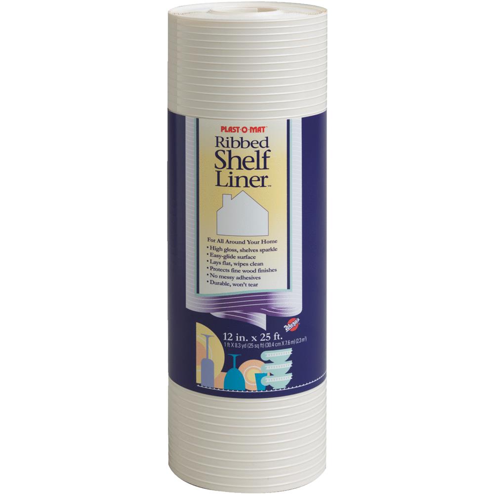 Plast-O-Mat Ribbed Nonadhesive Shelf Liner, Bisque - Walmart.com