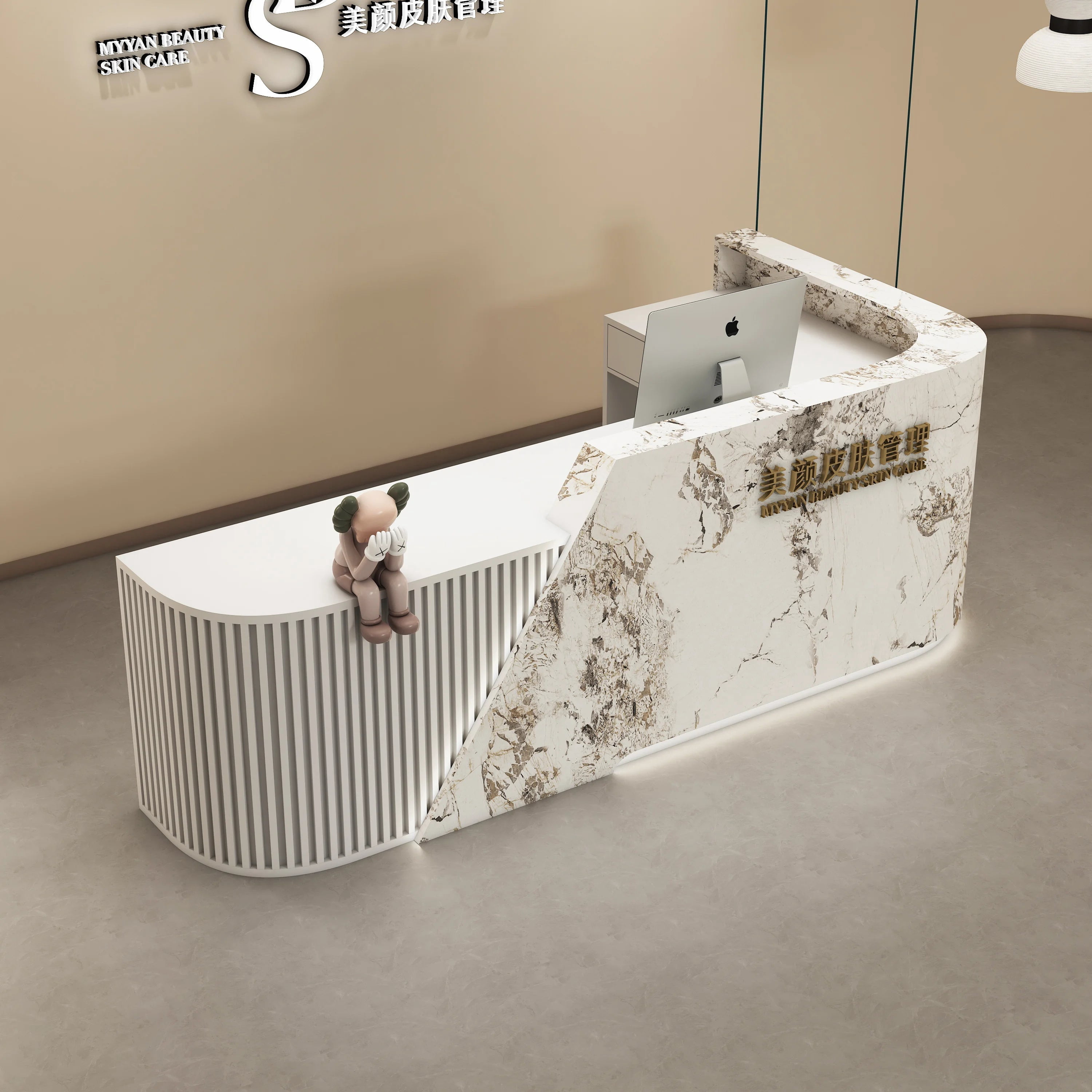 Cashier European Office Reception Counter Consable Diy Luxury Front ...