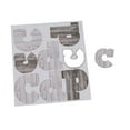 Wood Grain Bulletin Board Letters - Educational - 255 Pieces - Walmart.com