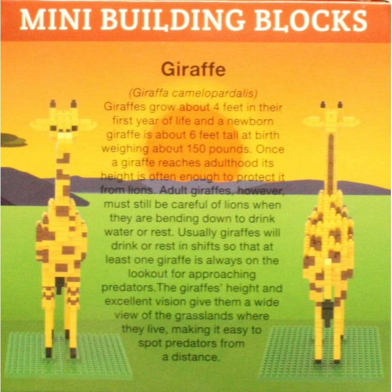 Building Blocks Giraffe