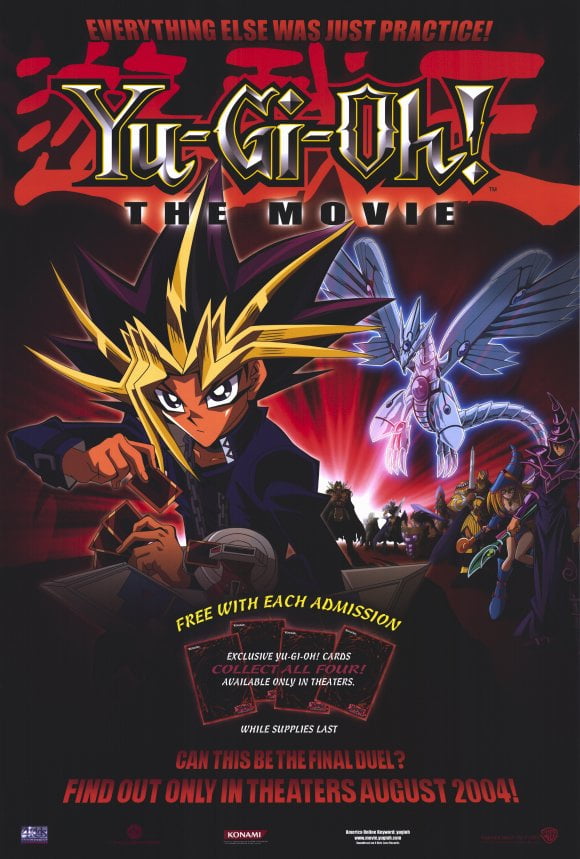 Yu-Gi-Oh! The Movie (2004) 11x17 Movie Poster - Walmart.com
