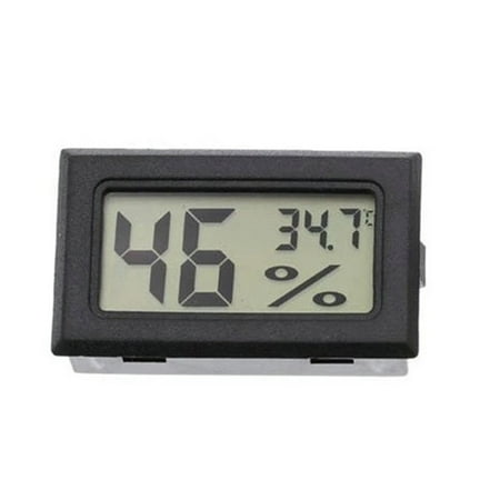 Digital LCD Indoor Temperature Humidity Sensor Meter Hygrometer Gauge ...