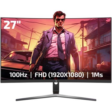 GAMEPOWER V80 27’ 0.5ms Response Time, 280Hz Refresh Rate, Curved FHD ...