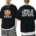 Cactus Jack Tshirt Summer Streetwear Mens Hot Sale Look Mom I Can Fly T