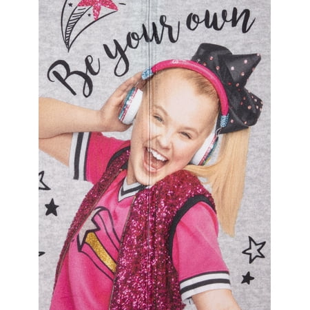 JoJo Siwa - Jojo Siwa Girls Pajama Blanket Sleeper, Sizes 4-12 ...