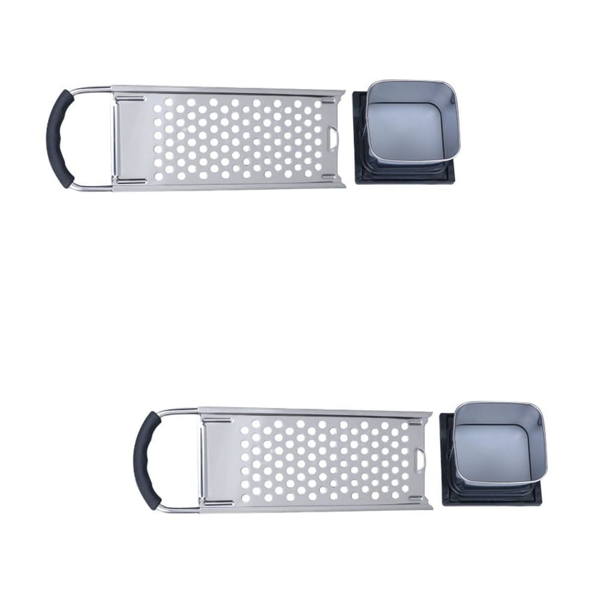 2 Pack Stainless Steel Tool Garlic Chopper Multipurpose Vegetable ...