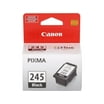 Canon PG-245 Black Ink Cartridge, Single Pack, 180 Page Yield ...