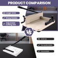 12 Inch Guillotine Paper Cutter, Heavy Duty Paper Cutter 400 Sheet, A4 ...