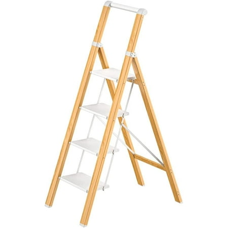 Step ladders Foldable 4 Step Ladder 4.8 Ft Portable Lightweight ...