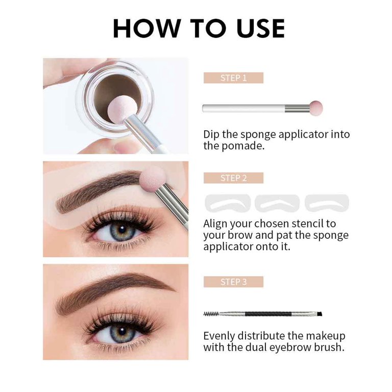 How To Apply Makeup To Sp Eyebrows | Saubhaya Makeup