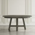 Jofran Telluride Contemporary Rustic Farmhouse Round to Oval Counter ...