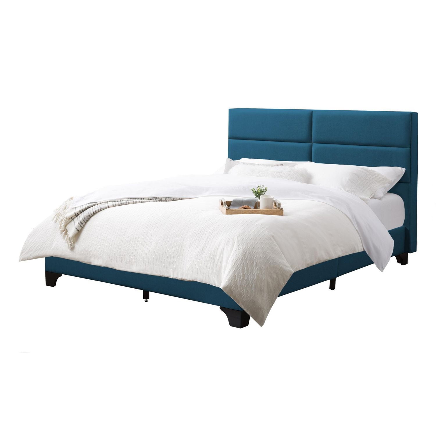 Click here for Corliving Bellevue Upholstered Adult Full Bed Fram... prices