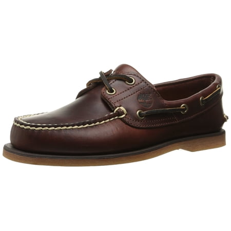 Timberland Mens Classic 2-Eye Boat Shoe - Rootbeer/Brown - 10.5 ...