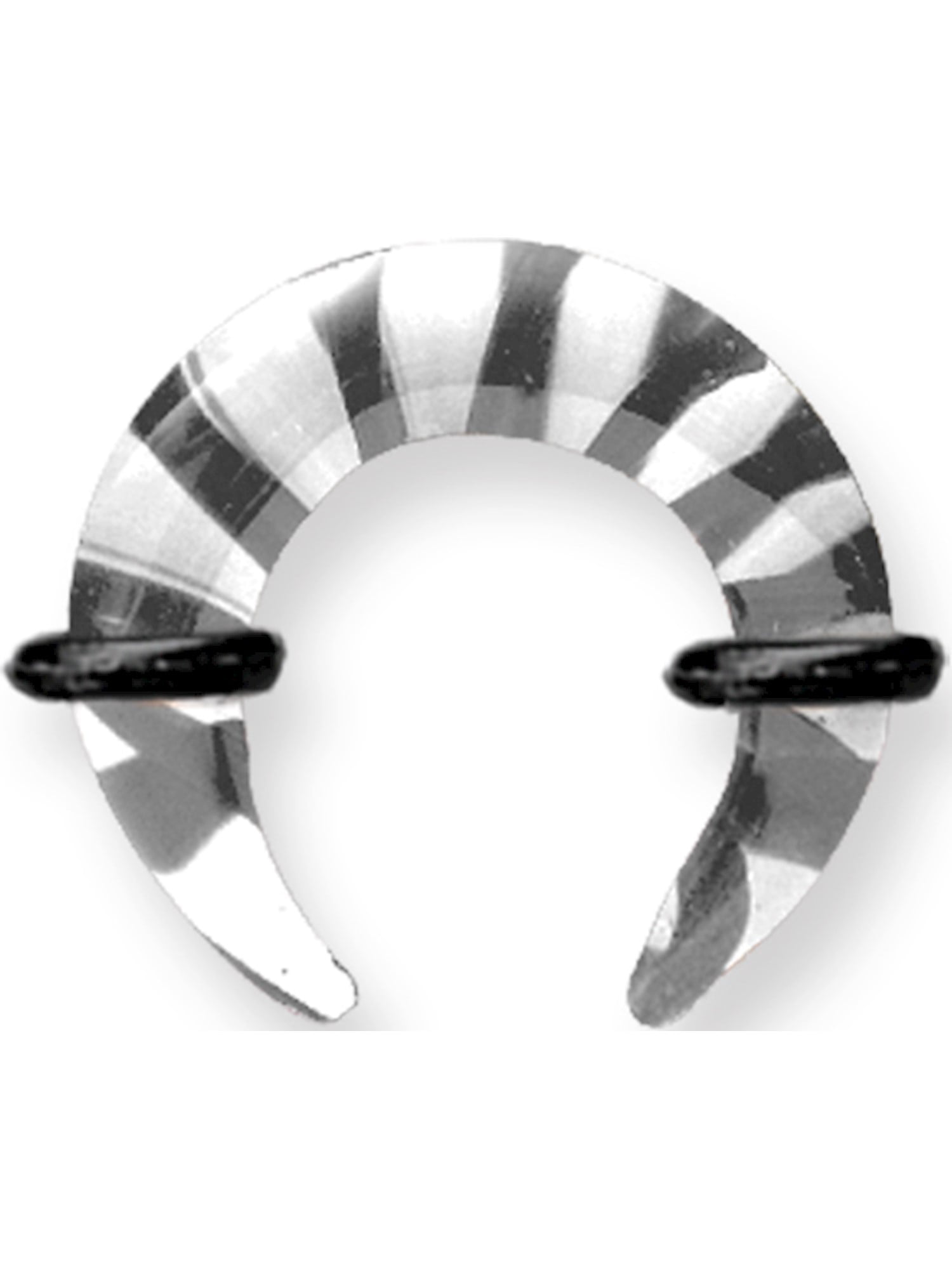 Pyrex Glass Pinchers Ribbon Colors 4G (5.2mm) 1/2 (13mm) Dia w 2 black ...