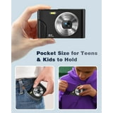 Melcam 48MP Compact Digital Camera: Portable Vlogging & Travel Movie ...