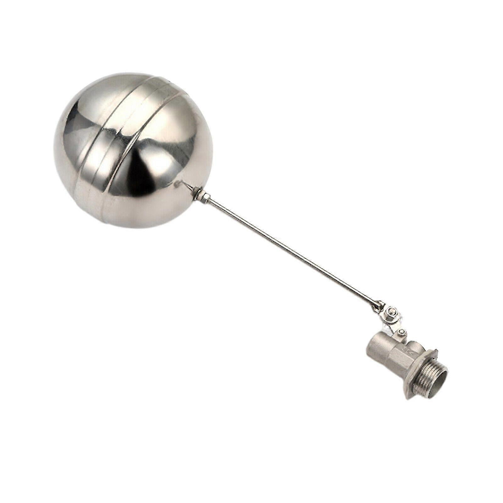 Dn15 1/2" Stainless Steel Water Ball Float Ball Adjustable Float Valve ...