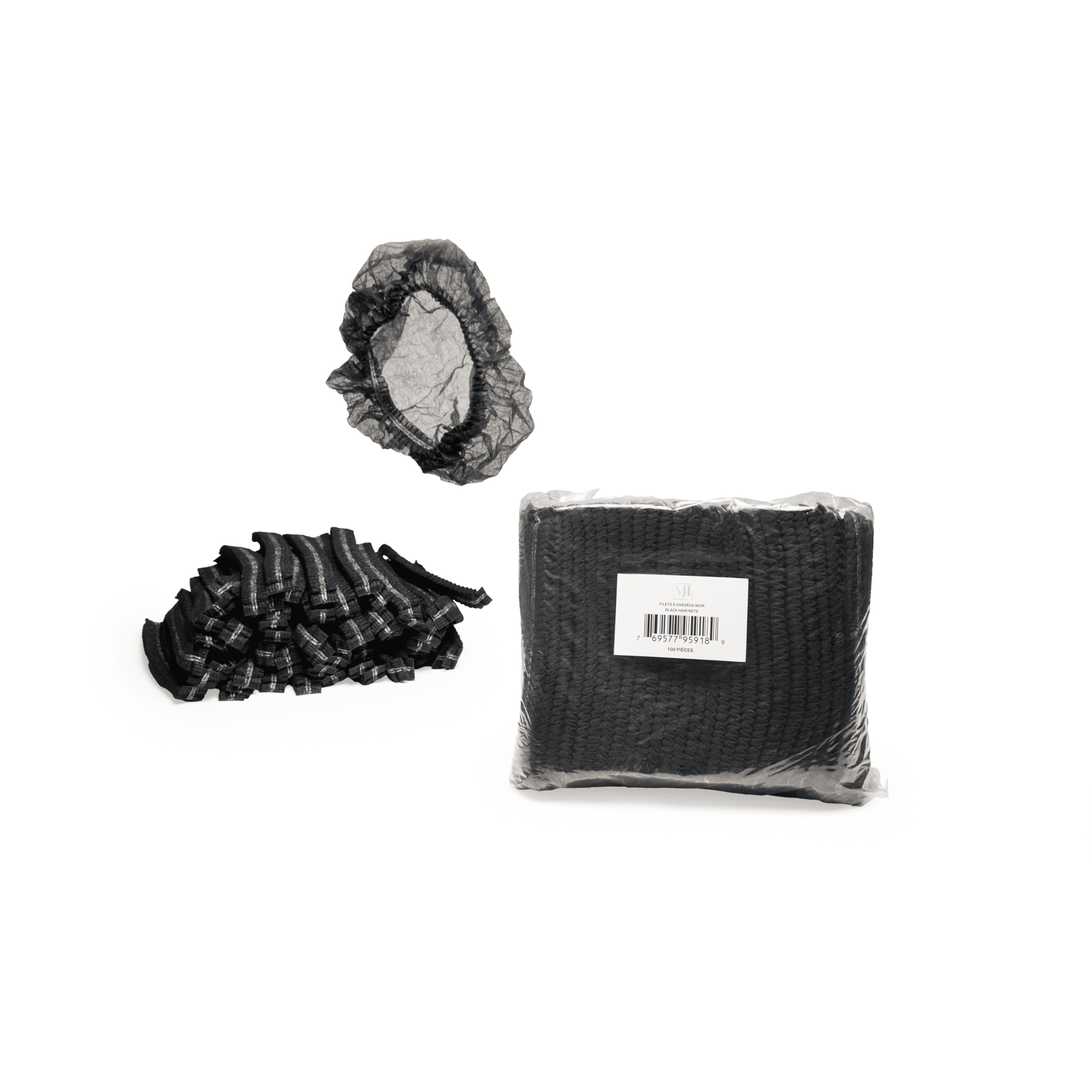 Click here for Mji Disposable Hair Nets - 100 Pieces Non Woven Bo... prices