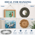 Professional Picture Framing Hanging Wire, High Tensile Steel Decor ...