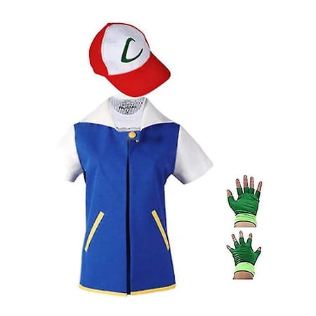 Pokemo Ash Ketchum Cosplay Anime Blue Jacket Sets | Walmart Canada