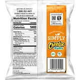 Simply Cheetos Puffs White Cheddar Cheese Flavored Snack Chips, 0.875 ...