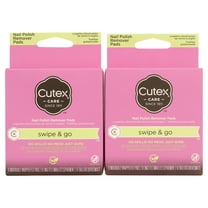 Cutex Swipe and Go Nail Polish Remover Pads, Compact, Convenient ...