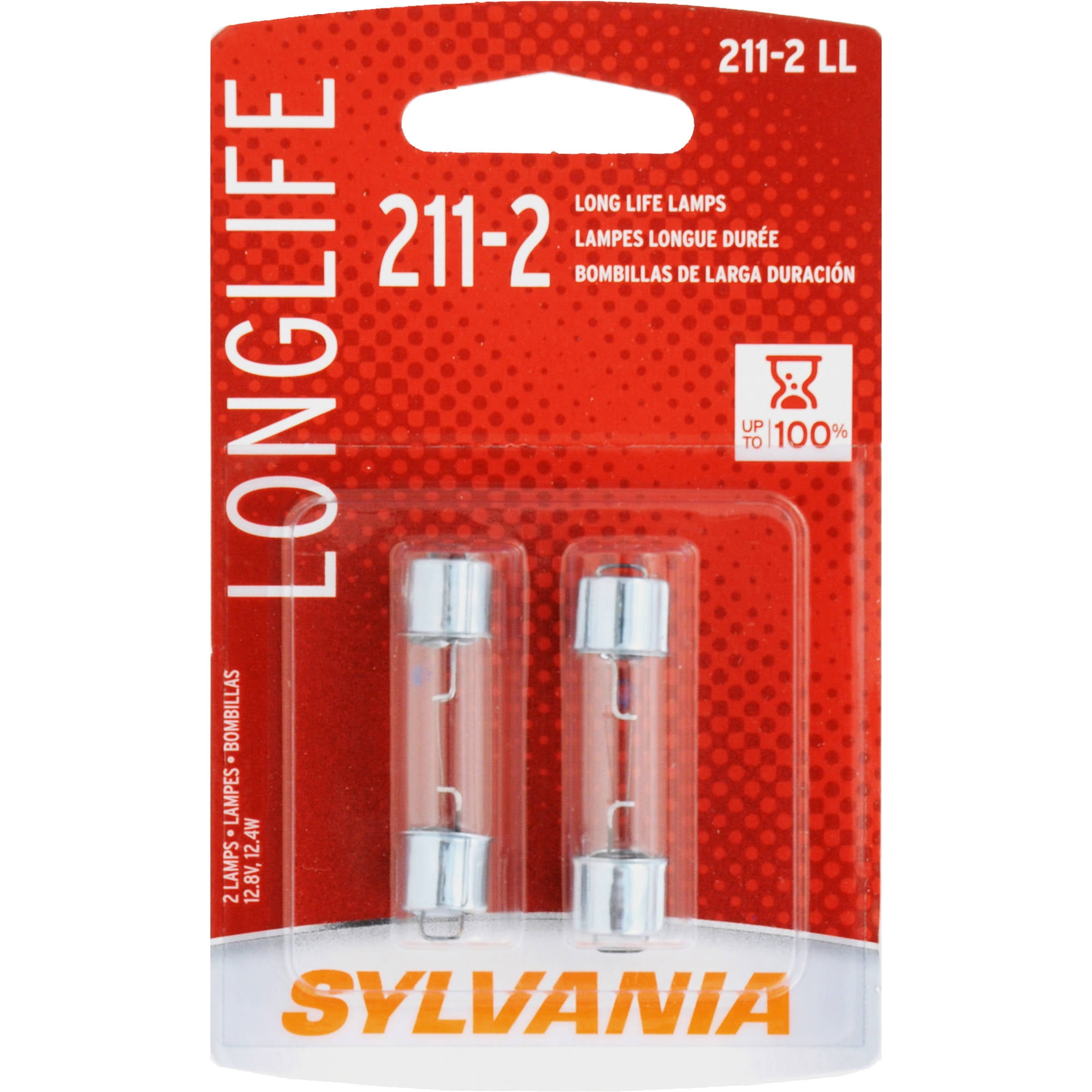 Sylvania 211-2 Long-Life Miniature Bulb, Twin Pack - Walmart.com