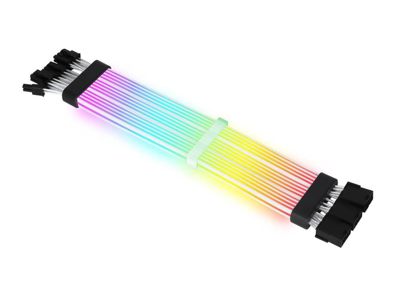 SAMA 3*8PIN Addressable RGB Power Extension Cable Double Side Lighting ...