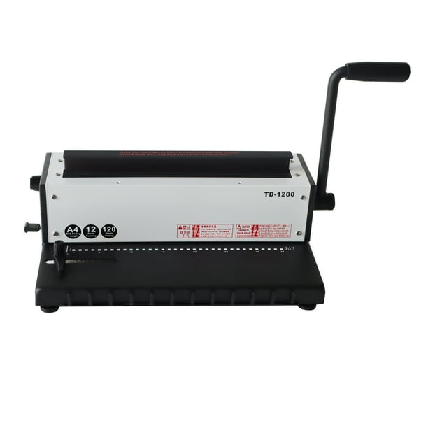 PreAsion Manual Spiral Coil Binder Puncher 34 Holes Book Punching ...