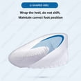 2pcs Gel Heel Cushion Inserts For Shoes Silicone Heel Cup Pads For Bone ...