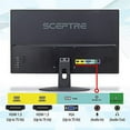 "Sceptre 22"" FHD Slim LED Monitor, 75Hz, 2X HDMI, VGA, Built-in ...