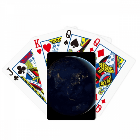 Universe Space Blue Planet Earth Poker Playing Magic Card Fun Board ...