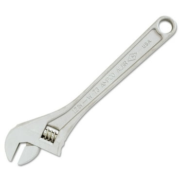 Channellock 824 24 in. Chrome/Nickel Finish Steel Adjustable Wrench ...