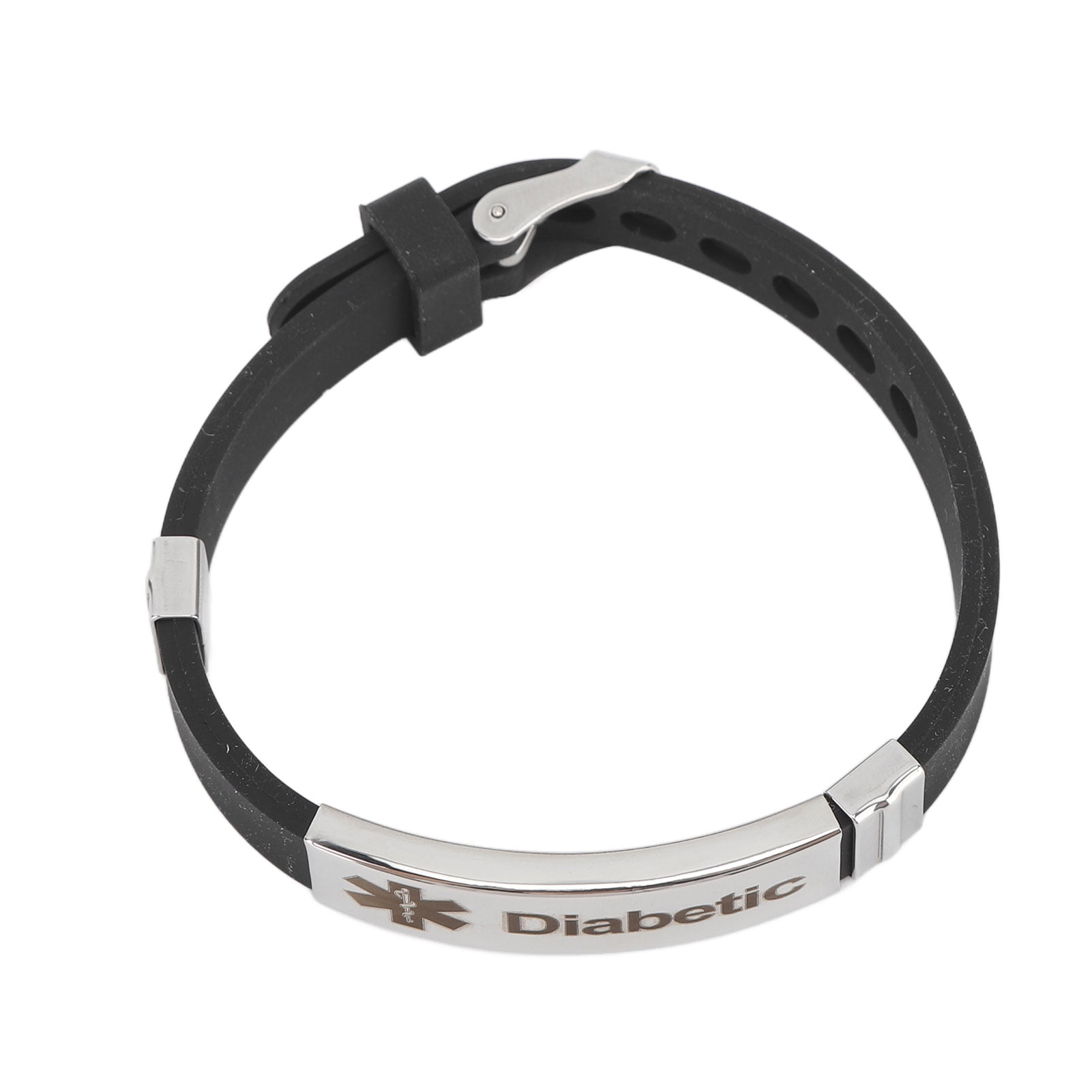 Click here for Fyydes Diabetes Bracelet  Engraved Silicone Diabet... prices