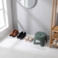 6.3 Inch Shoe-Changing Stool Small Padded Footrest Anti-Slip Design ...