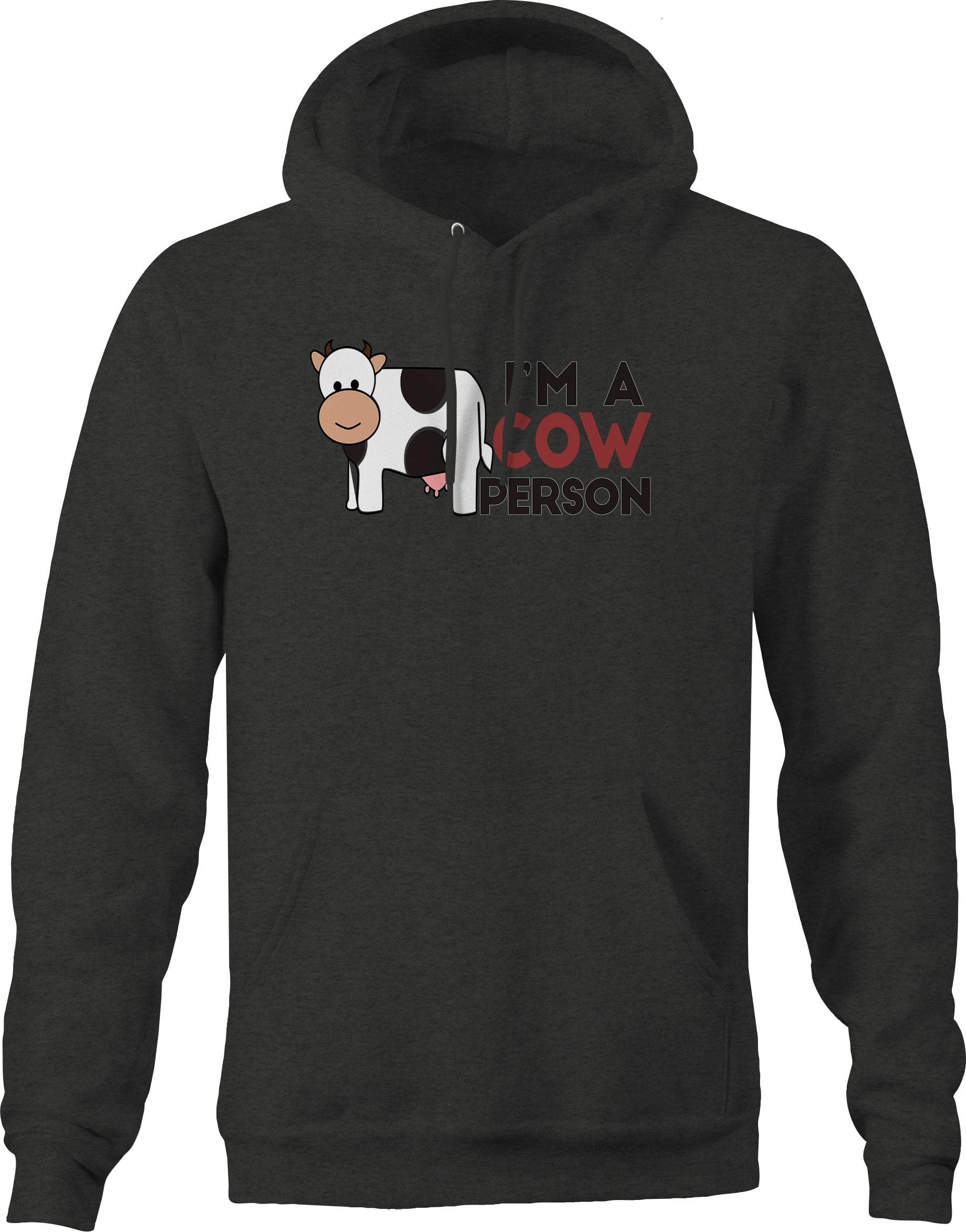 I'm a Cow Person Farm Animal Cattle Owner Fan Sweatshirt for Men Small ...