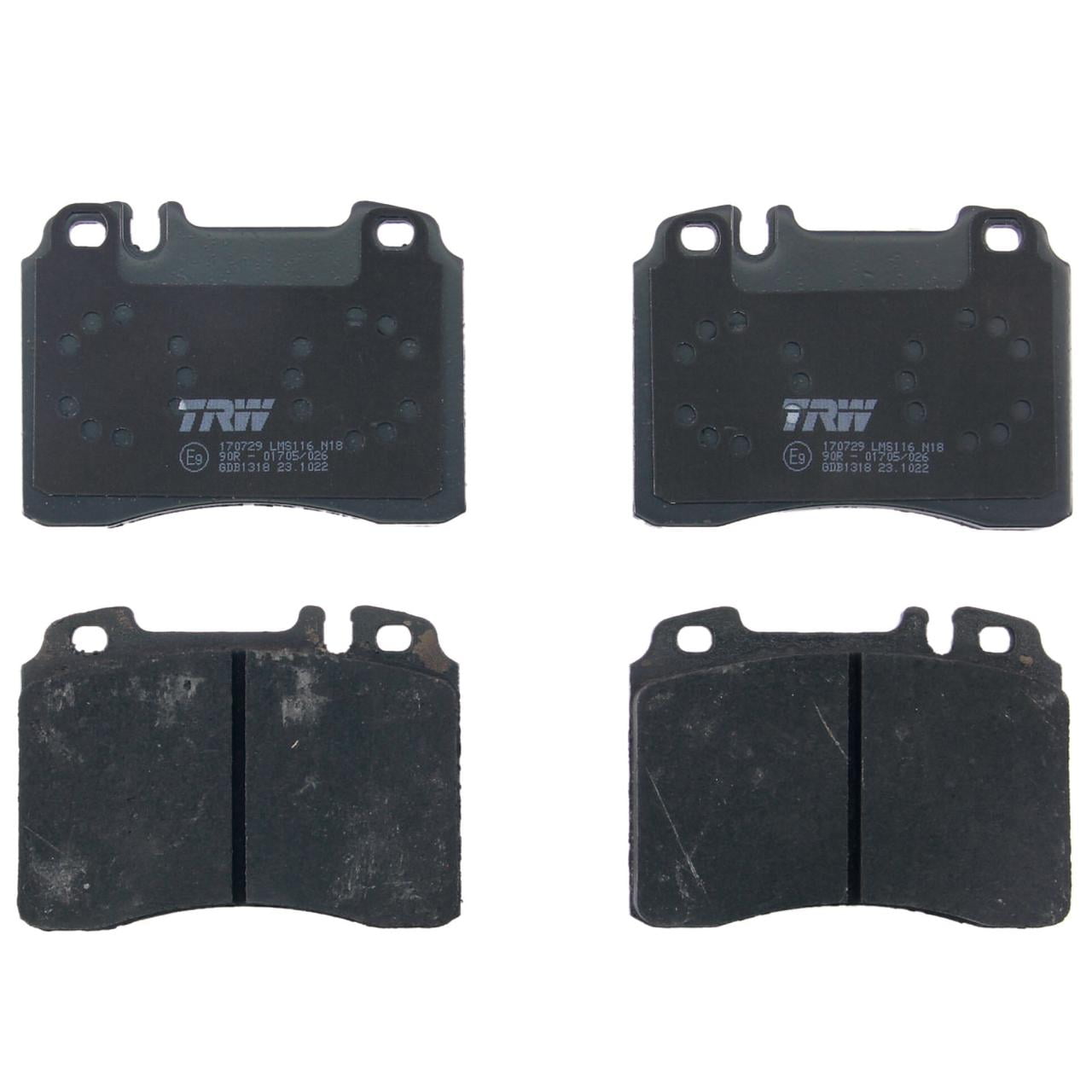 Balatas Bajos Metales TRW SL320 1994 A 1997 Mercedes-Benz Delanteras ...