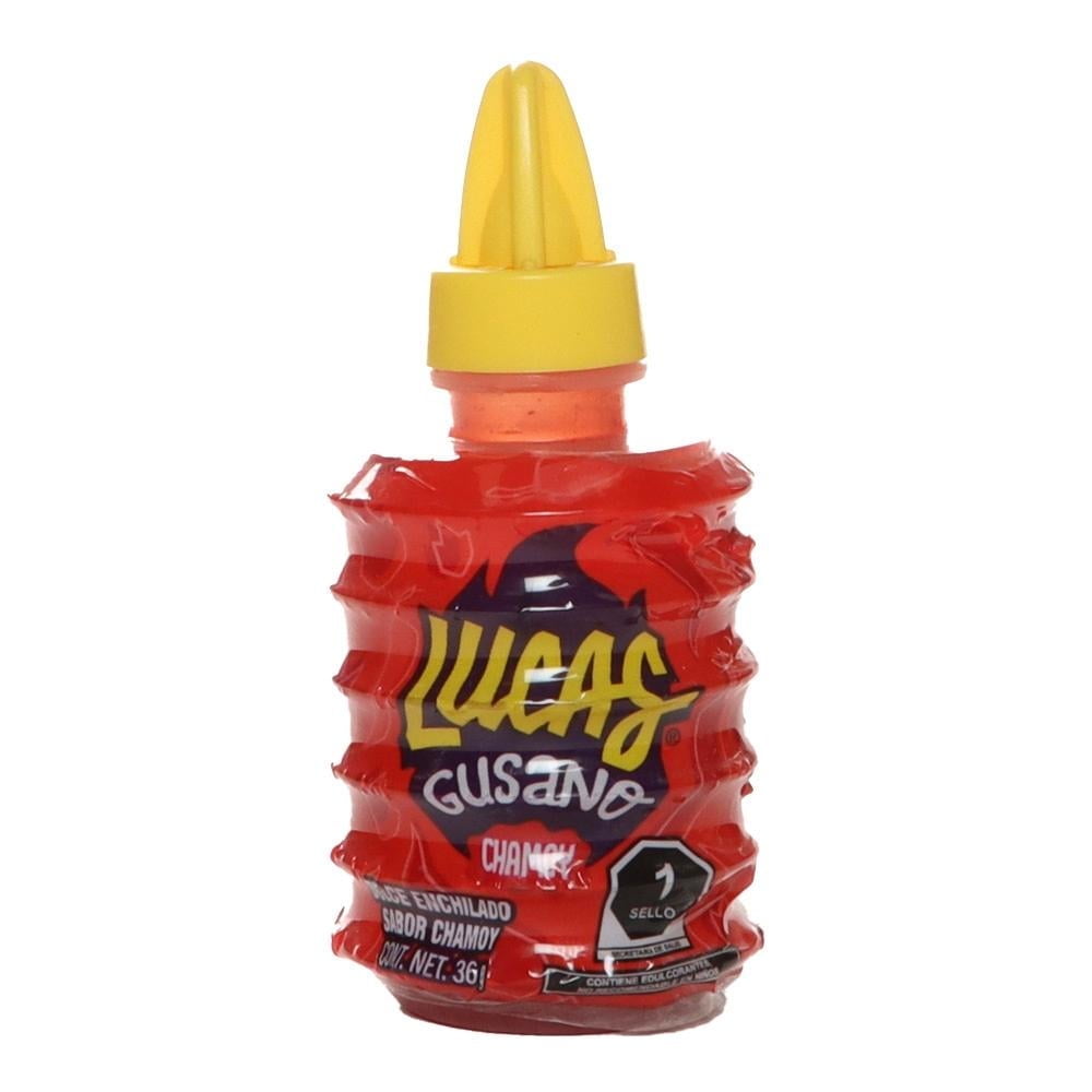 Dulce enchilado Lucas Gusano sabor chamoy 36 g | Walmart en línea