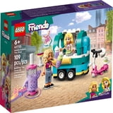 LEGO Friends Mobile Bubble Tea Shop 41733, Fun Vehicle Pretend Play Set ...