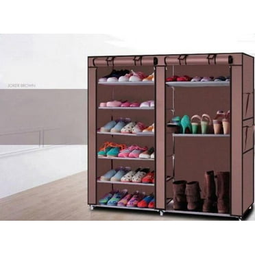 Ktaxon Portable 6-Tier Shoe Rack, 18 Pairs Space-Saving Organizer for ...