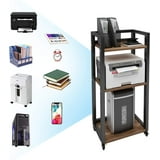 Natwind 3-Tier Portable Printer Stand, Heavy Duty Storage Rack with ...