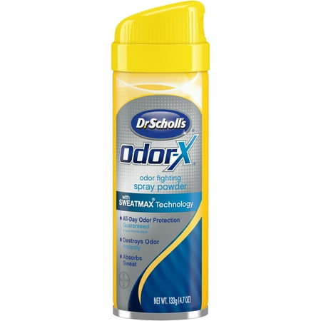 Dr. Scholl’s Odor-X ODOR-FIGHTING Spray Powder // All-Day Odor ...