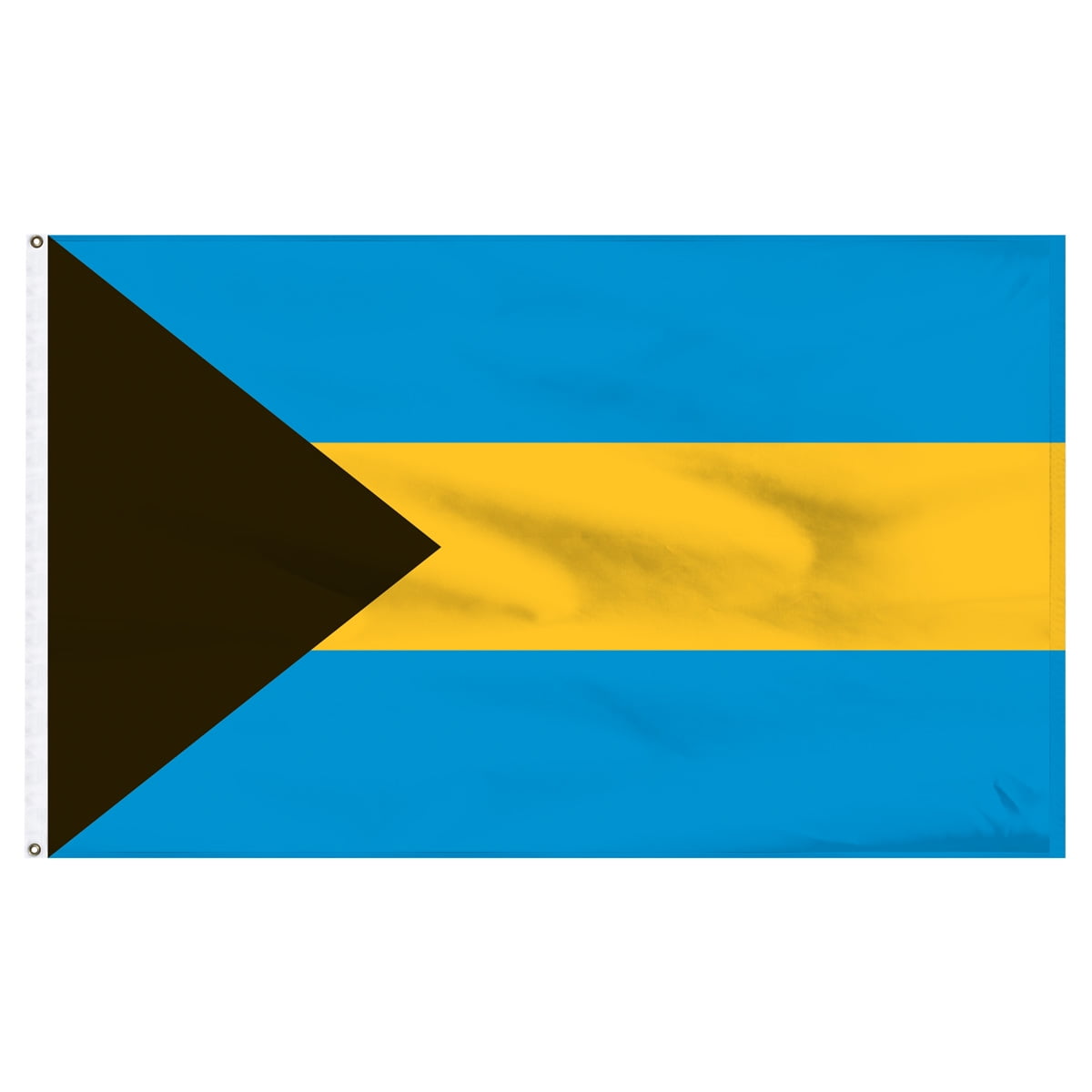 Bahamas 2x3ft Nylon Flag with Pole Hem Only - Banner - Walmart.com