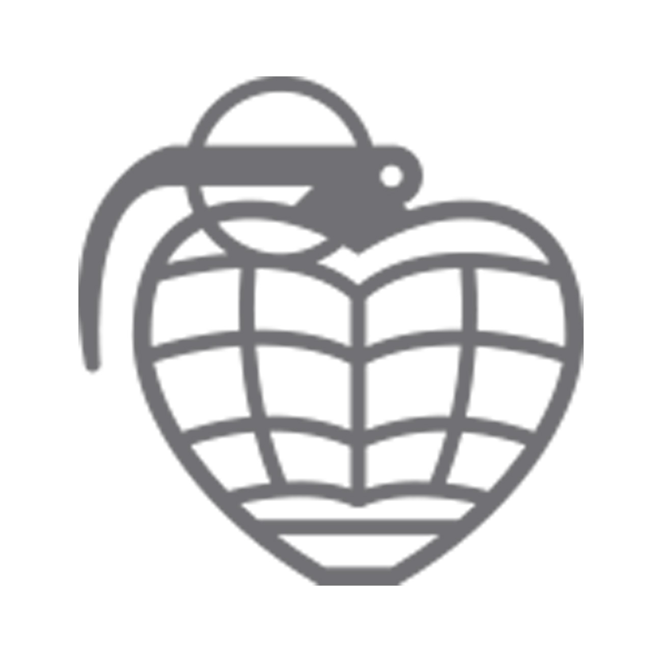 Heart Grenade Sticker Decal Die Cut - Self Adhesive Vinyl ...