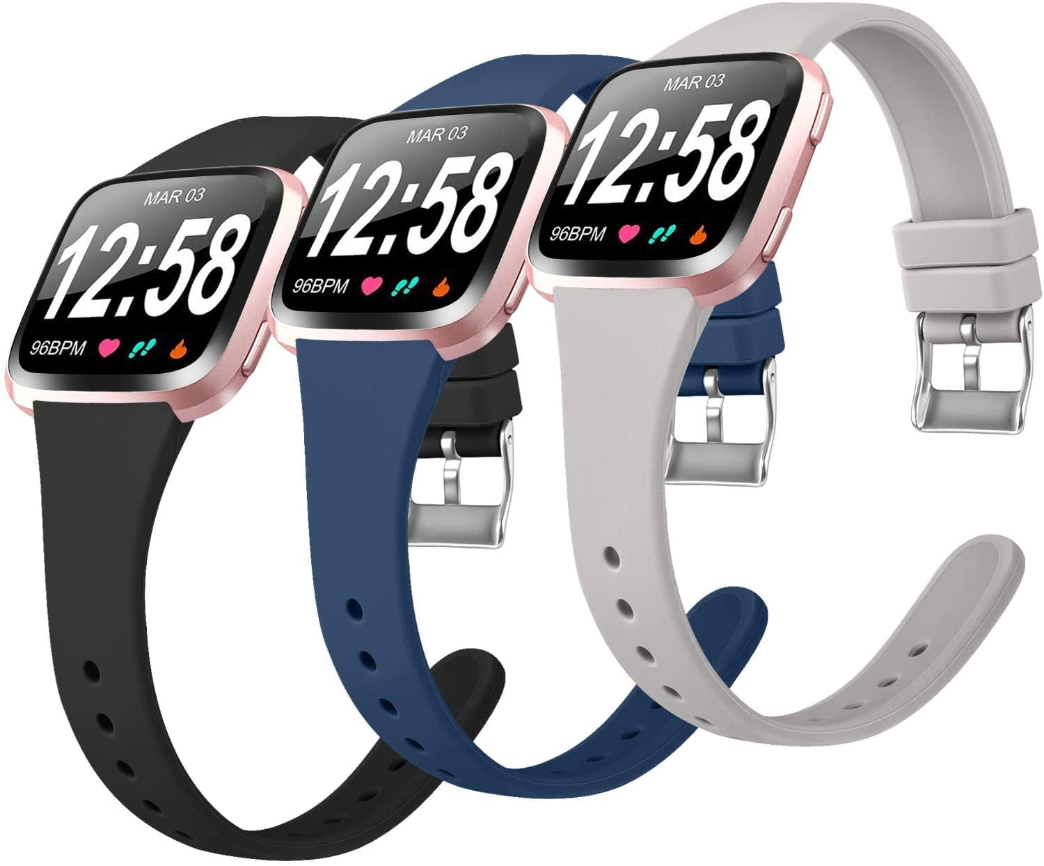 Tobfit Replacement Bands Compatible for Fitbit Versa 2 Bands & Fitbit ... Tobfit Replacement Bands Compatible for Fitbit Versa 2 Bands & Fitbit ...