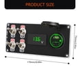 4-Rocker Charging Station with Metal Toggle Switches for Auto Marine ...