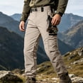 Blmnix Cargo Trousers for Men Low Rise Parachute Pants Baggy Waterproof ...